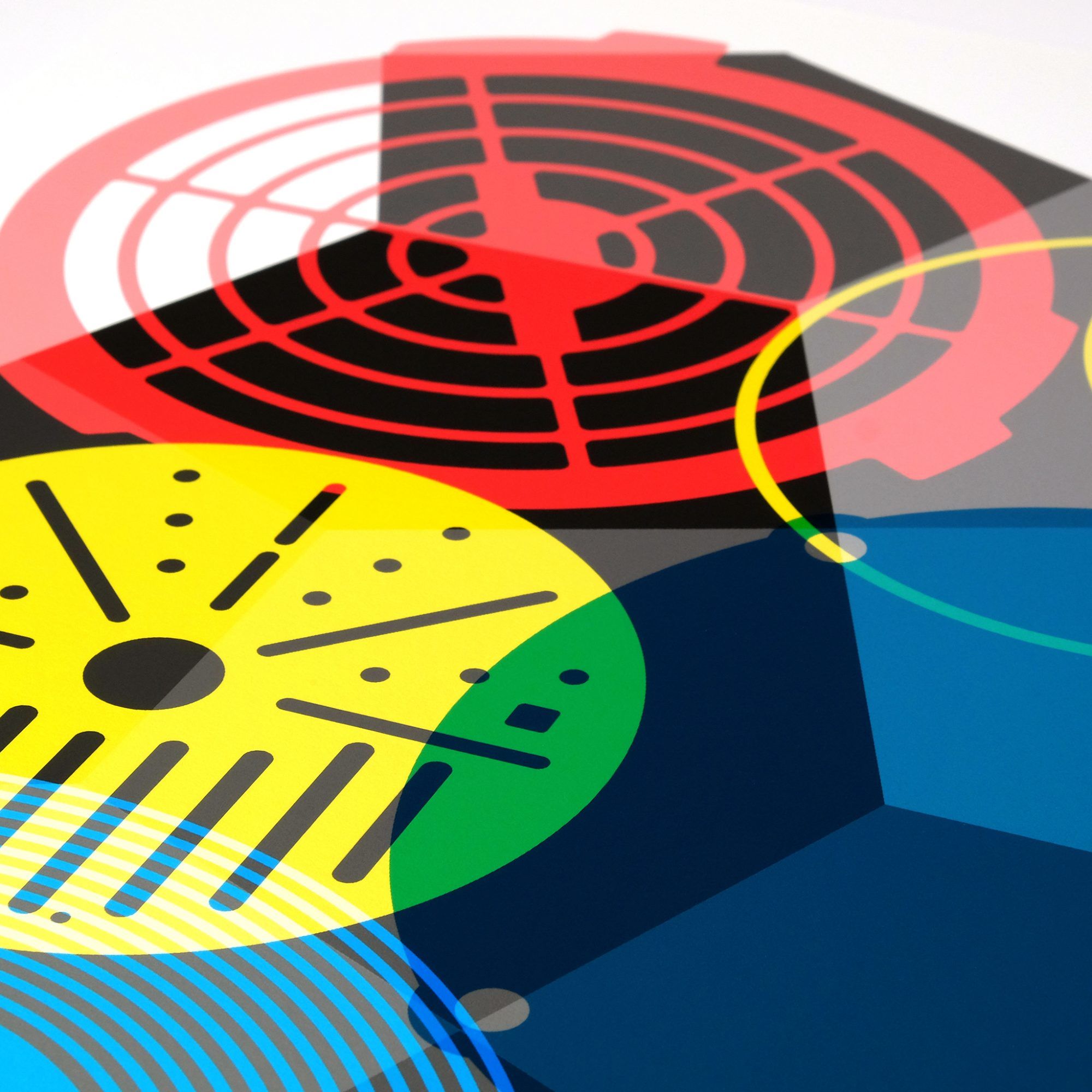 SKALA post-industrial abstract limited-edition fine art print ...