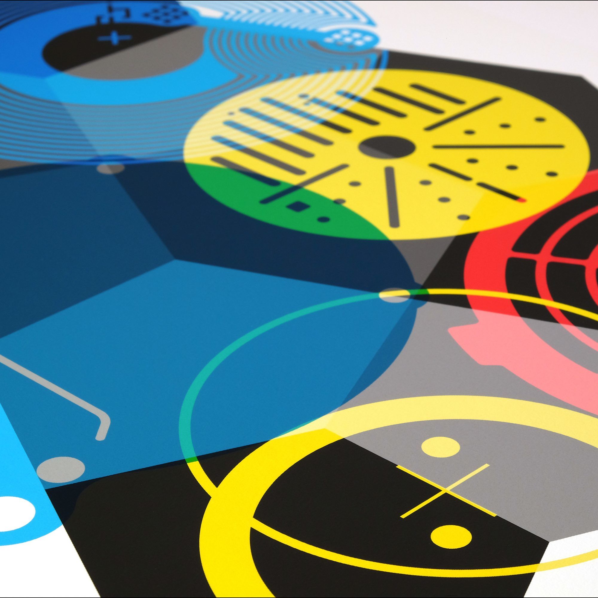 SKALA post-industrial abstract limited-edition fine art print ...